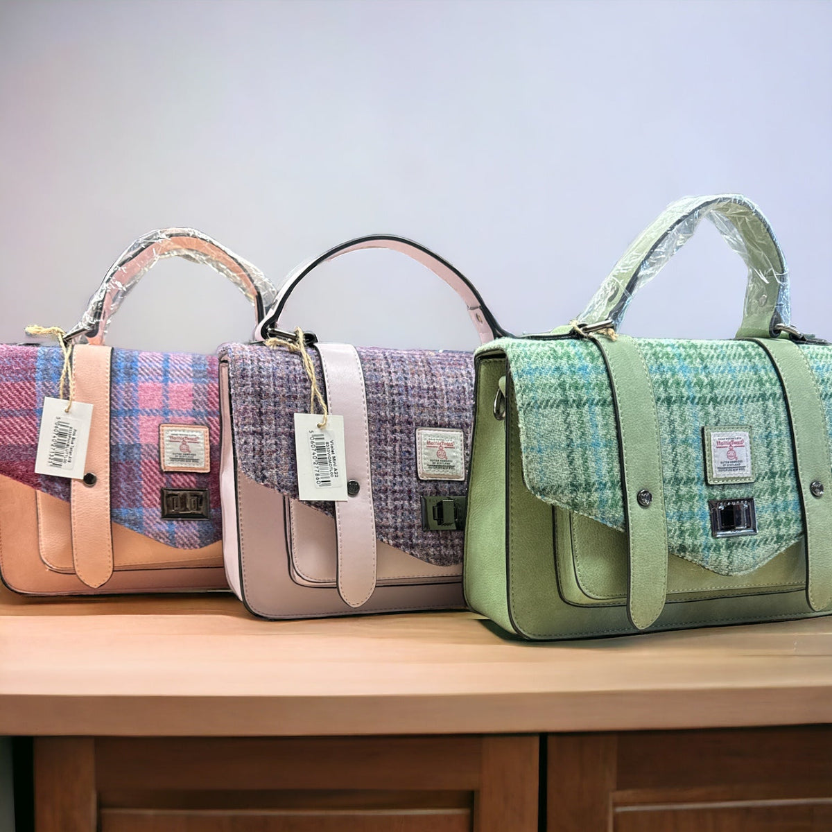 Harris Tweed Handbags – Tartan Plus Tweed Ltd