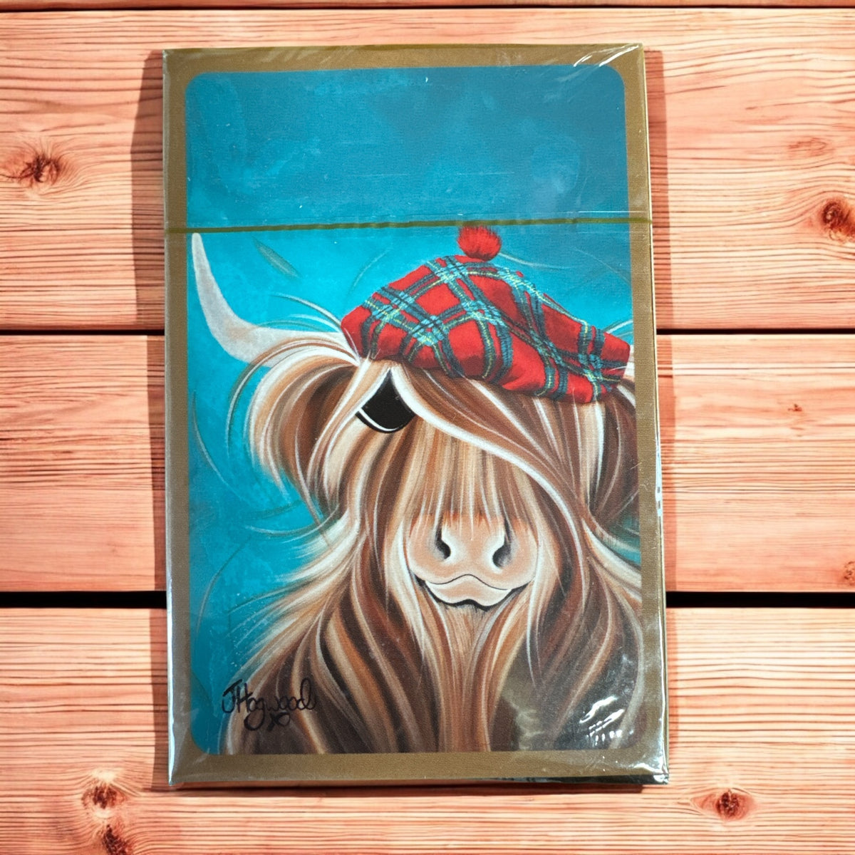 Playing Cards - Highland Cow – Tartan Plus Tweed Ltd
