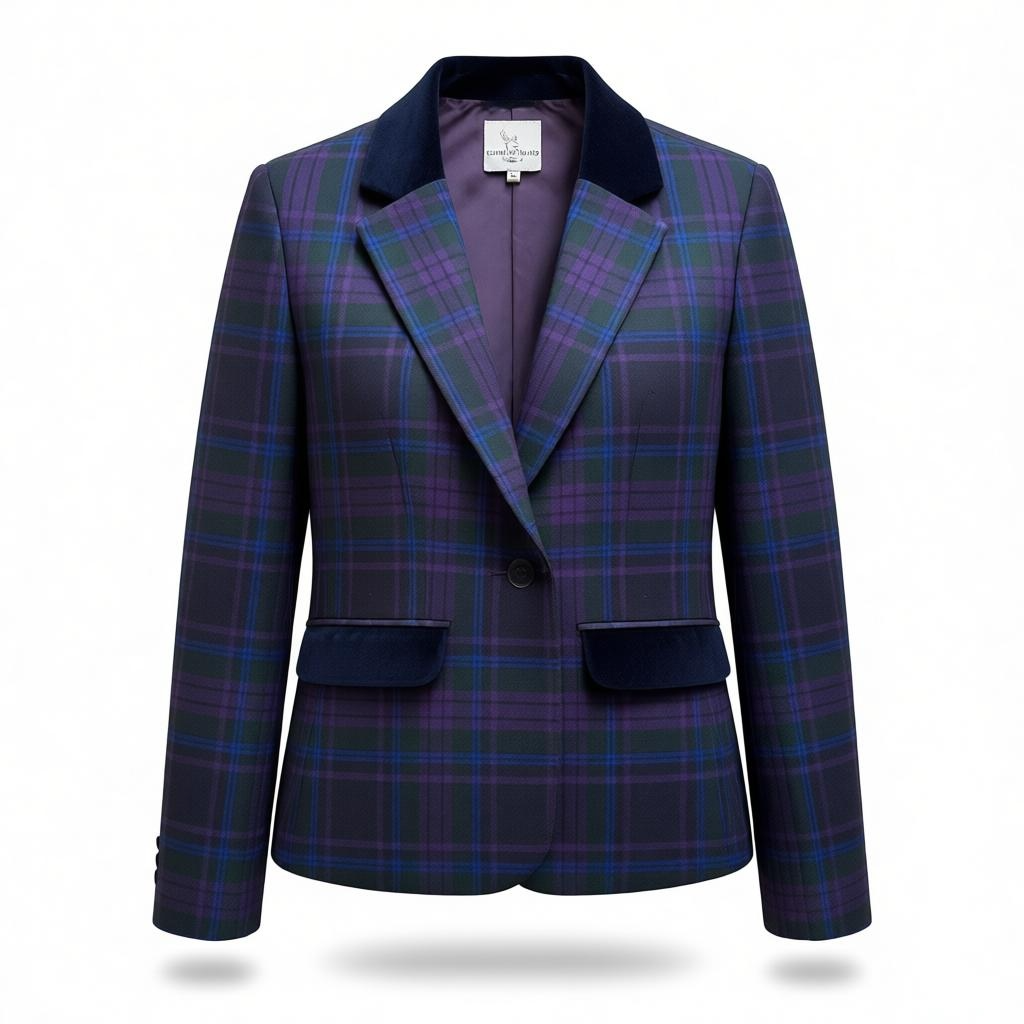 Tartan Ladeis Jacket Spirit of Scotland – Tartan Plus Tweed Ltd